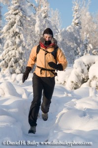Winter trail running photo shoot at 10 below zero, Alaska | Dan Bailey ...
